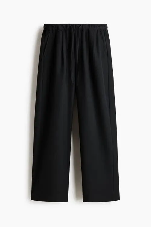 H&m Loose-fit Pants - Black