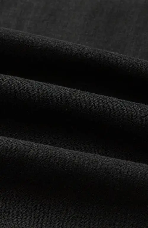 JUANA Lyricist Natural Oversized Shirt - Black