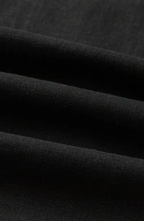 JUANA Lyricist Natural Oversized Shirt - Black