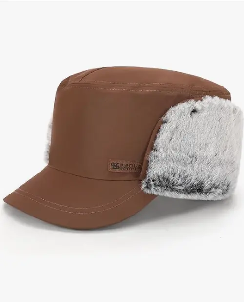 KANUT SPORTS Performance Military Cap - Dark Brown