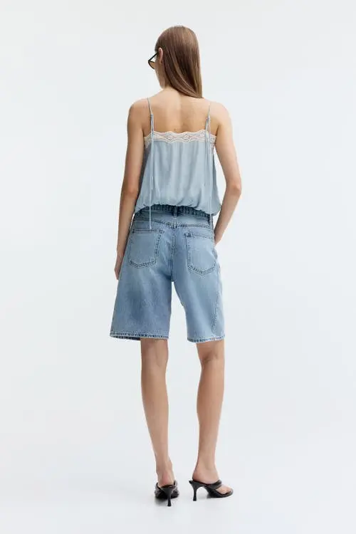 H&m Denim Bermuda Shorts