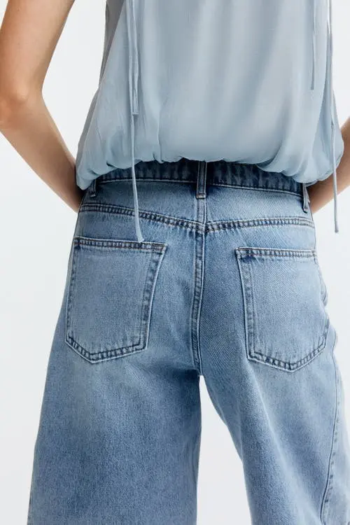 H&m Denim Bermuda Shorts