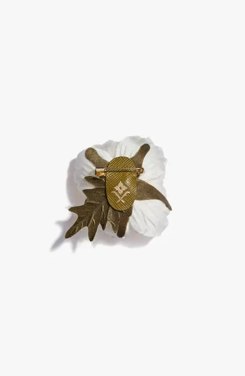HELENA SIMON Poppy Floral Brooch