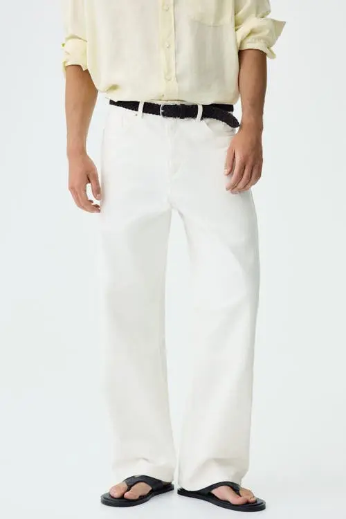 H&M Relaxed-fit Cotton Pants