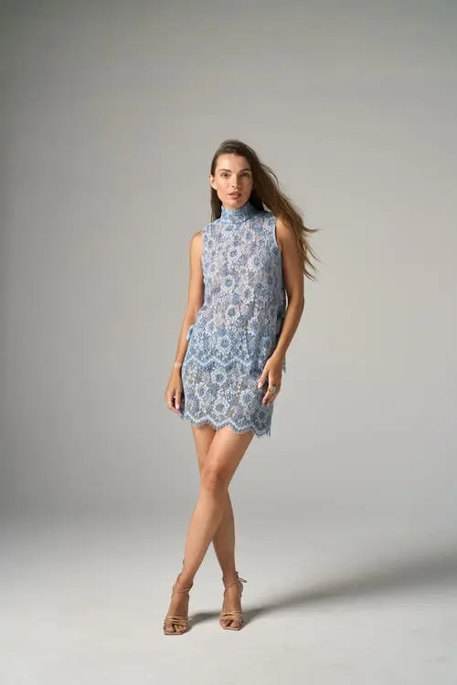 JBQ Adrienne Mini Skirt In Lace