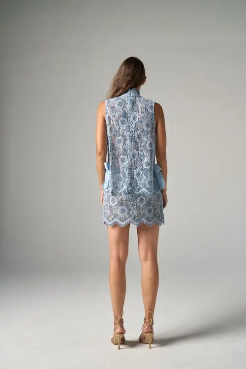 JBQ Adrienne Mini Skirt In Lace