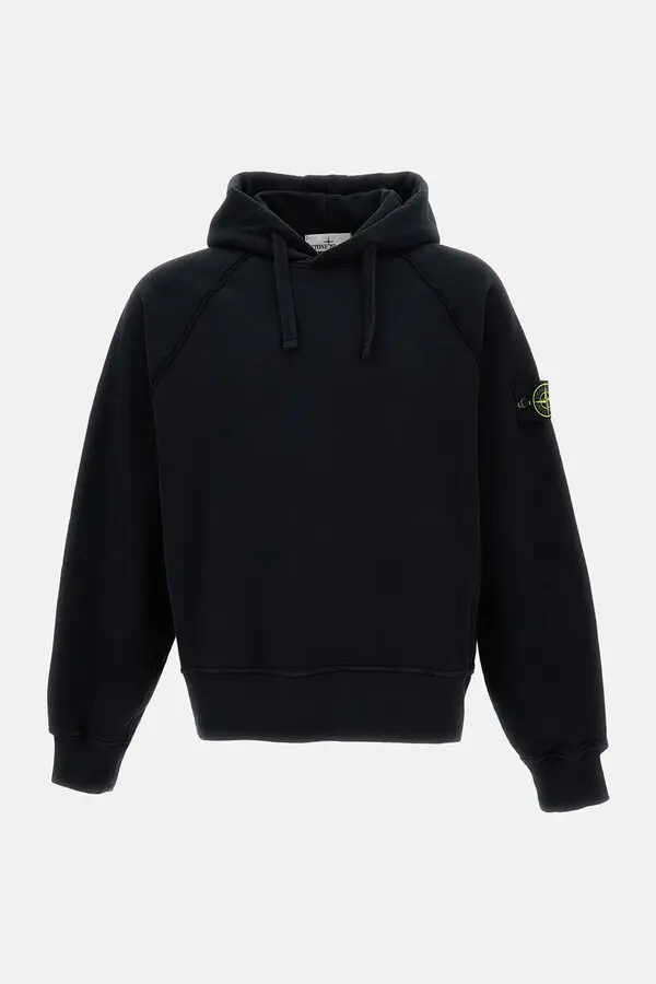 Stone Island Hoodie - Black