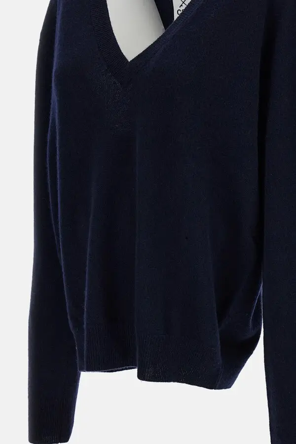 Extreme Cashmere N.492 V-neck Sweater - Blu