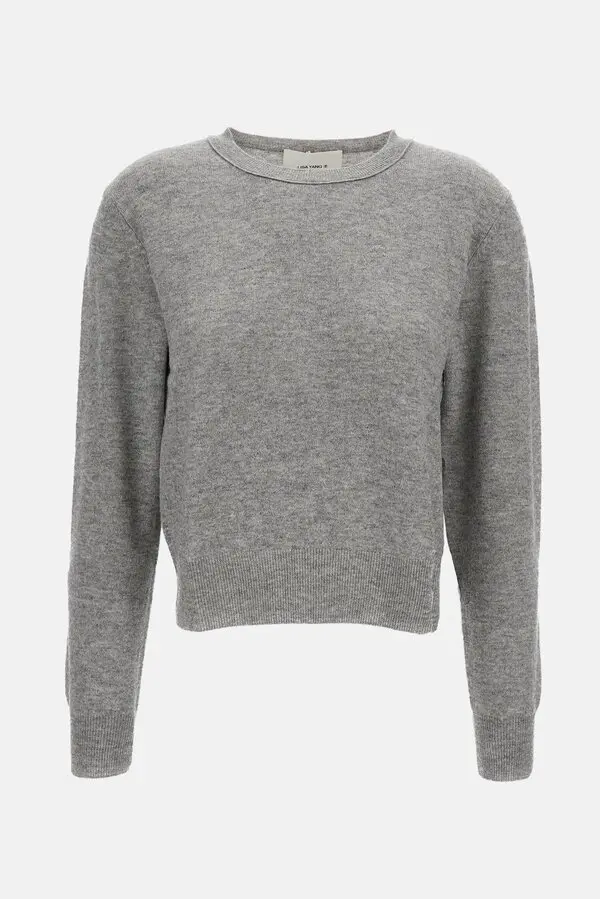 LISA YANG Greer Cashmere Sweater - Grey