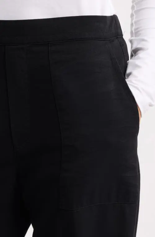 Frank & Eileen Madeline High Waist Wide Leg Jeans - Black Denim