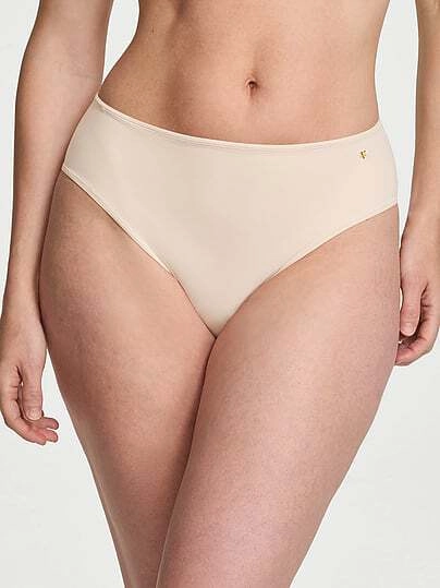 Victoria's Secret Love Cloud Mid-rise Bikini Panty - Beige