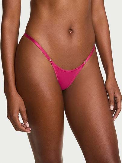 Victoria's Secret Love Cloud Itsy V-string Panty - Pink