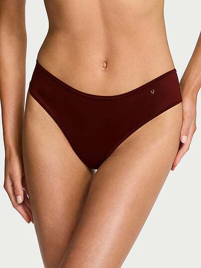 Victoria's Secret Love Cloud Mid-rise Thong Panty - Brown