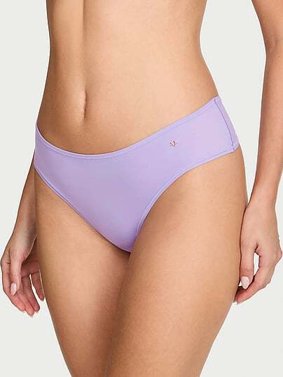 Victoria's Secret Love Cloud Mid-rise Thong Panty - Purple