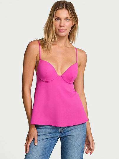Victoria's Secret Very Sexy Push-up Cami Top - Pink