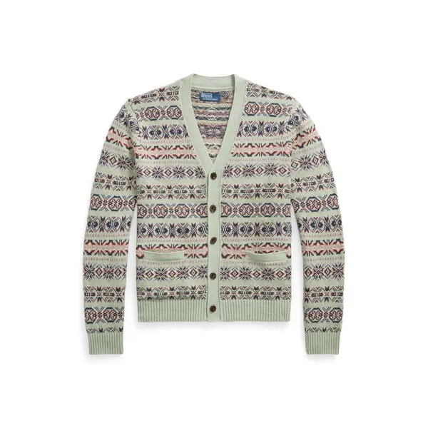 Ralph Lauren Fair Isle V-neck Cardigan