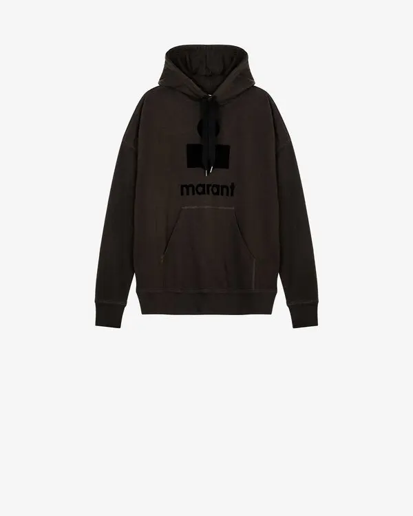 Isabel Marant Étoile Miley Cotton Hoodie - Black