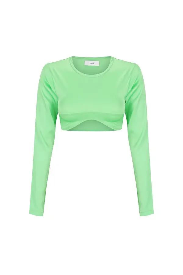 SWF Sculpted Long Sleeve Crop Top