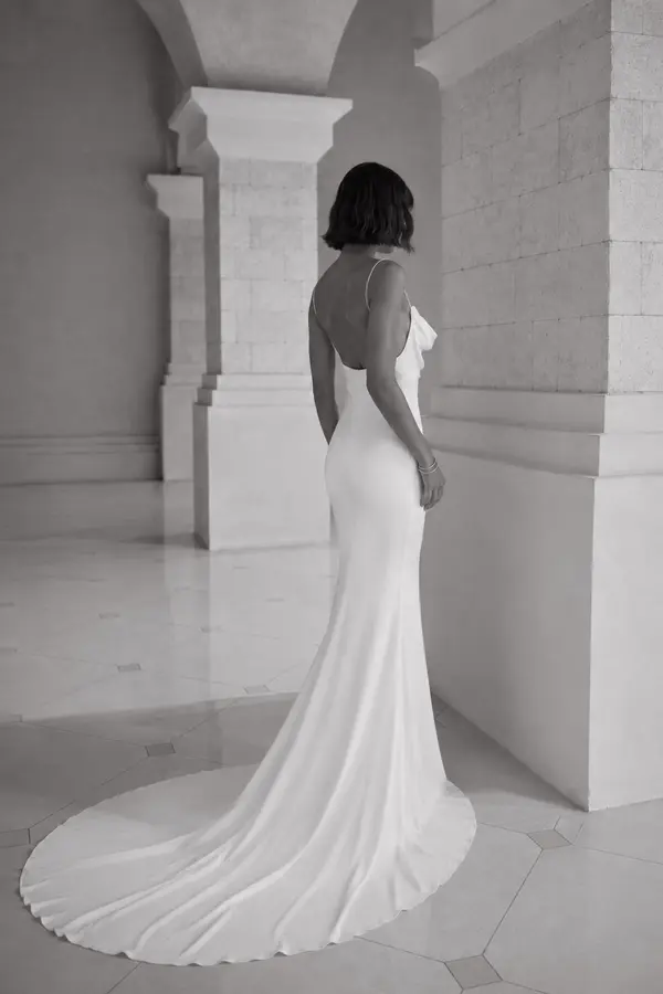 SWF Classic Slip Dress - White