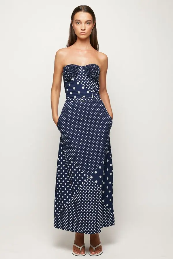 SWF Contoured Strapless Midi