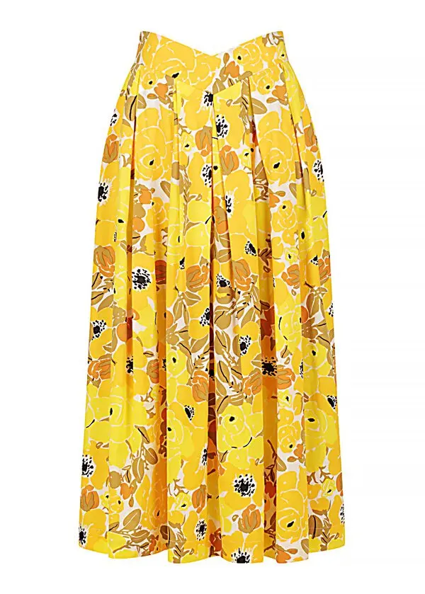 SWF V Front Midi Skirt - After Spring