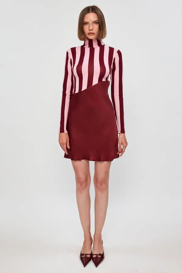 SWF Asymmetric Panel Dress