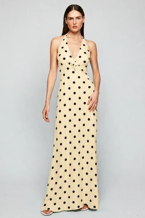 SWF Twist Front Maxi Dress - Dot Theory