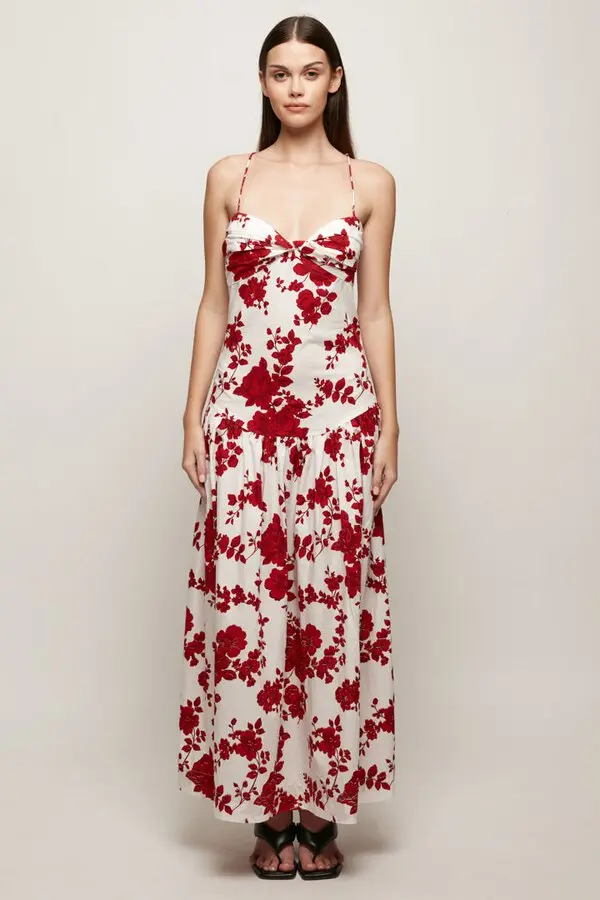 SWF Fitted Midi Dress