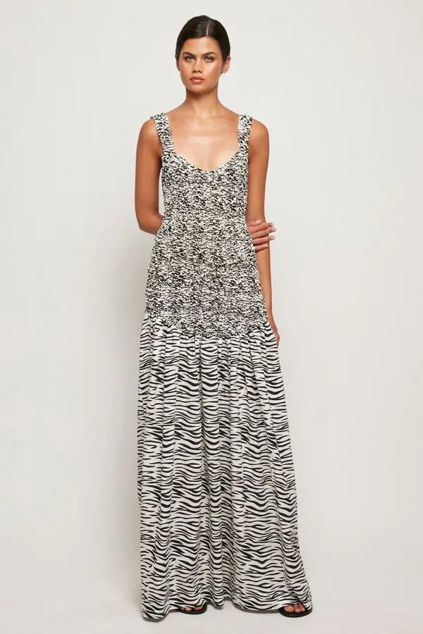 SWF Mottled Body Maxi Dress