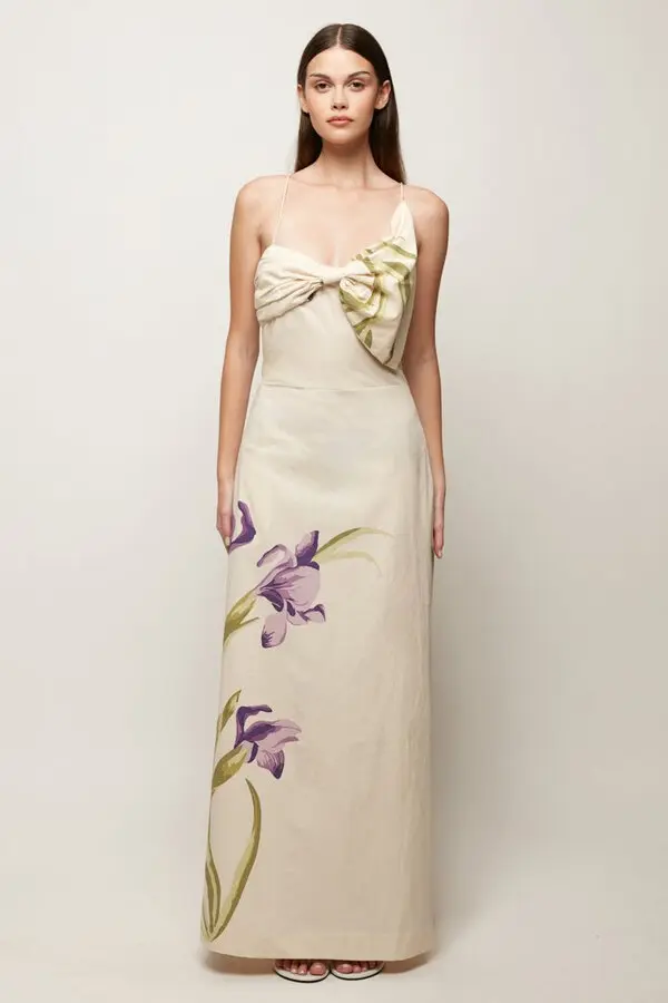 SWF Bow Front Maxi - Violet Muse