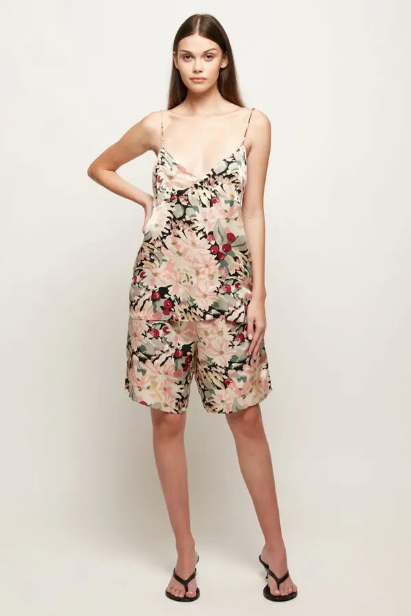 S/W/F BOUTIQUE - INTERNATIONAL Longline Short - Dust Bloom