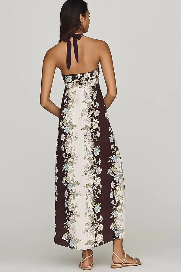 Saylor Danni Square-neck Midi Dress