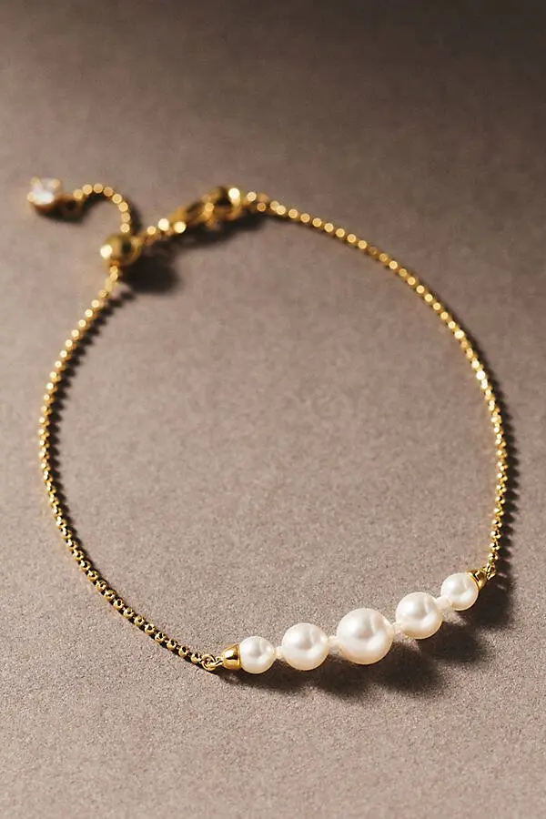 Nadri Bianca Graduated Pearl Bracelet