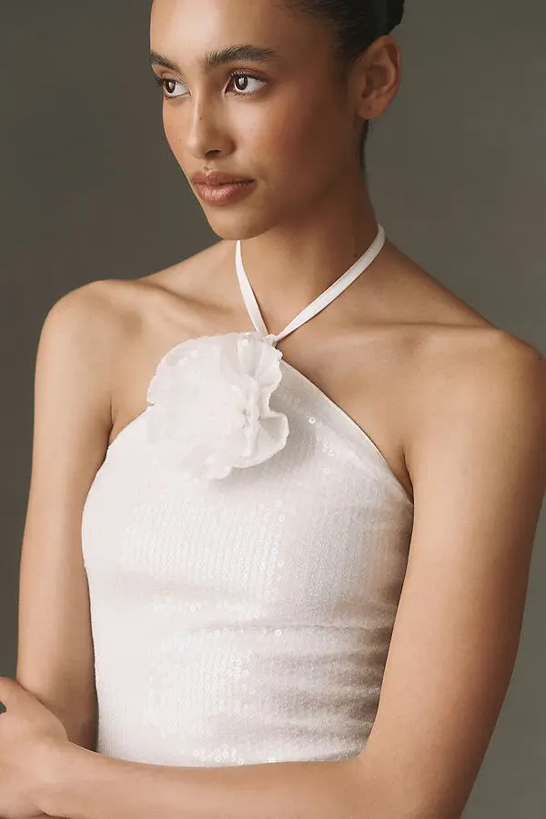 Endless Rose Halter Sequ Dress