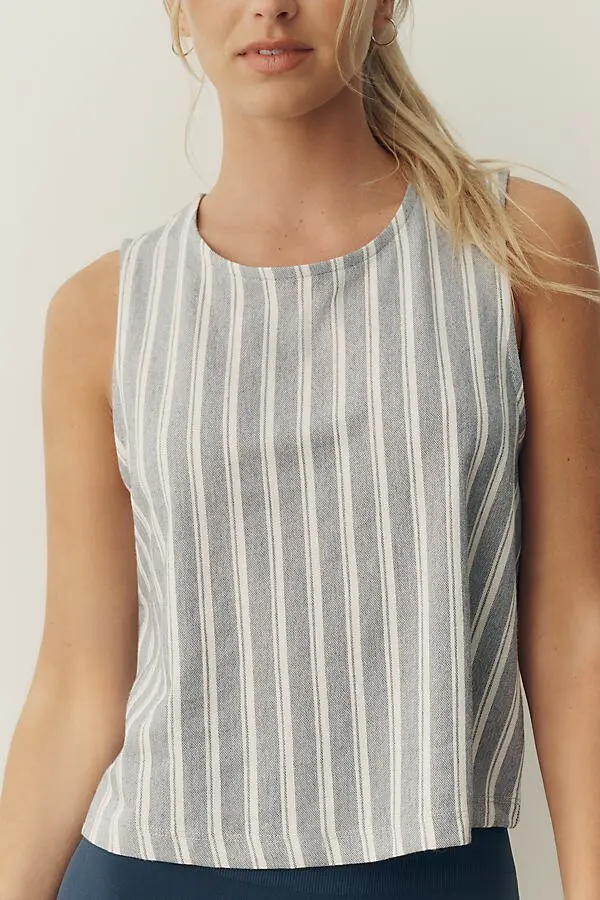 Z Supply Sloane Striped Tank Top - Summer Stone