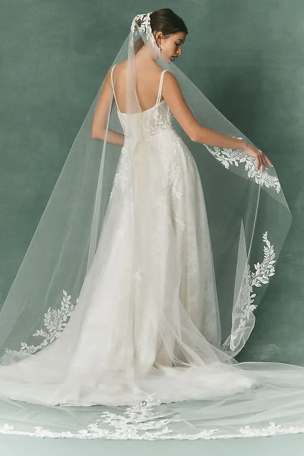 PRONOVIAS Celsian Cathedral Veil