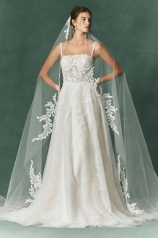 PRONOVIAS Celsian Cathedral Veil