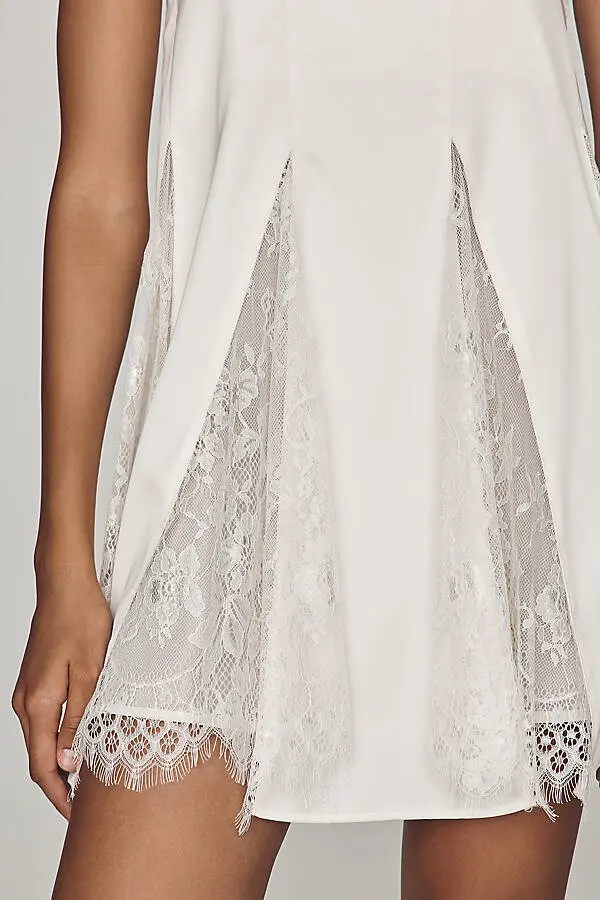 Endless Rose Lace Godet Mi Dress