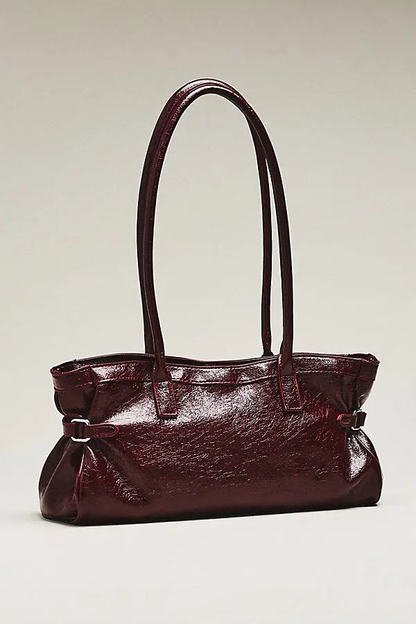 Maeve Faux-leather Belted Bag