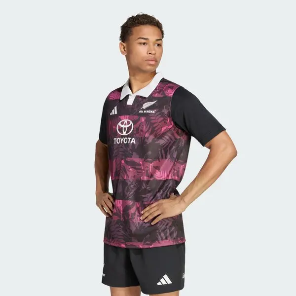 Adidas All Blacks Training Jersey For South Africa Tour - Maroon