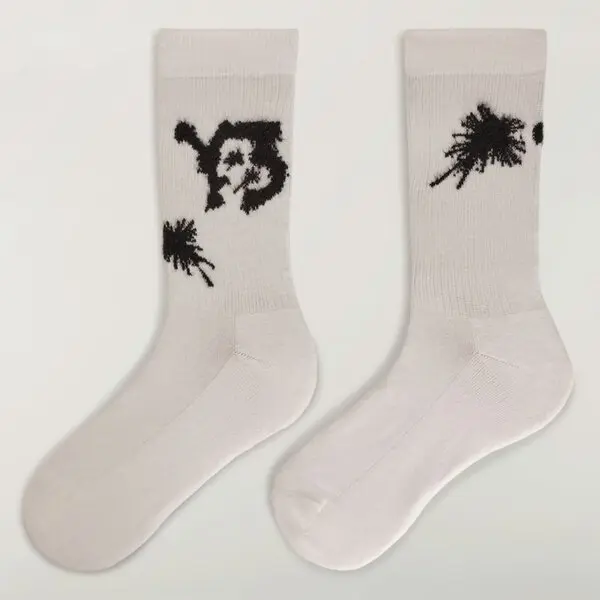 Adidas Y-3 Chito Graphic Crew Socks