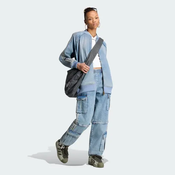 Adidas Mid-rise 2-in-1 Denim Pants