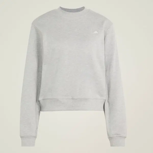 Adidas Stella Mccartney Crewneck Sweatshirt - Medium Grey Heather