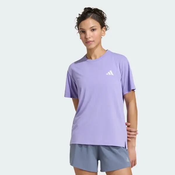 Adidas Adi365 Running Climacool Iconic T-shirt - Magic Lilac