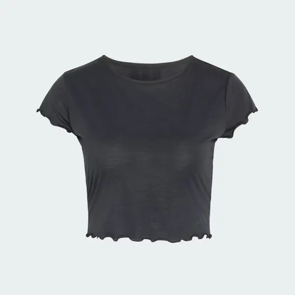 Adidas Motion Cropped T-shirt - Black