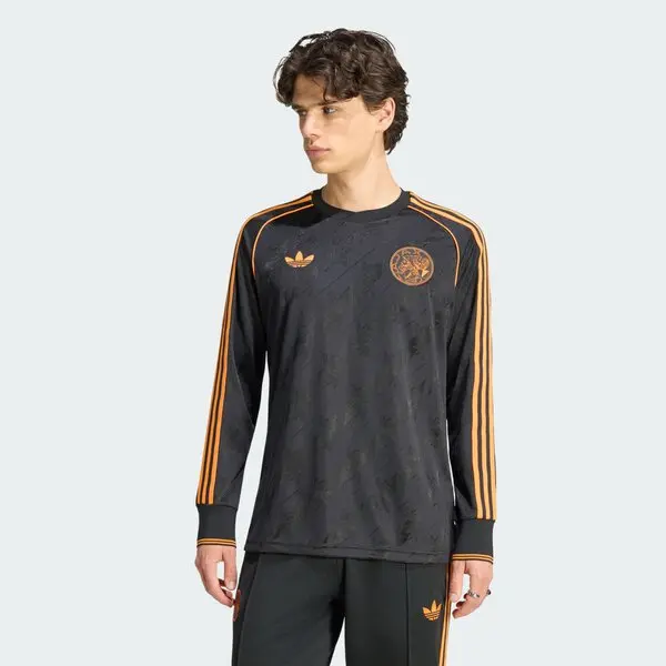 Adidas Ajax Amsterdam Originals Longsleeve Jersey - Black
