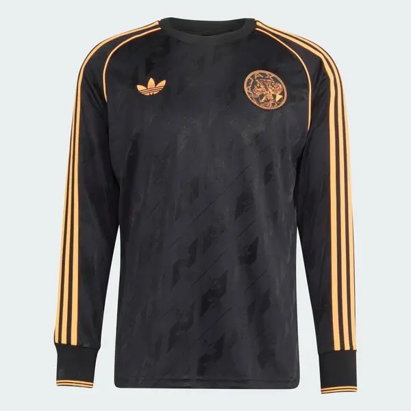 Adidas Ajax Amsterdam Originals Longsleeve Jersey - Black