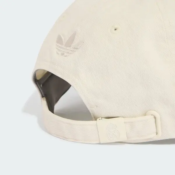 Adidas Real Madrid Dad Cap By - Ivory