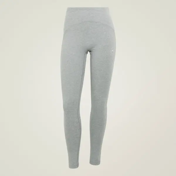 Adidas By Stella Mccartney Studio Cotton Leggings Grey