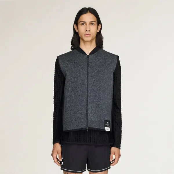 Adidas Y-3 Chito Graphic Running Vest - Black